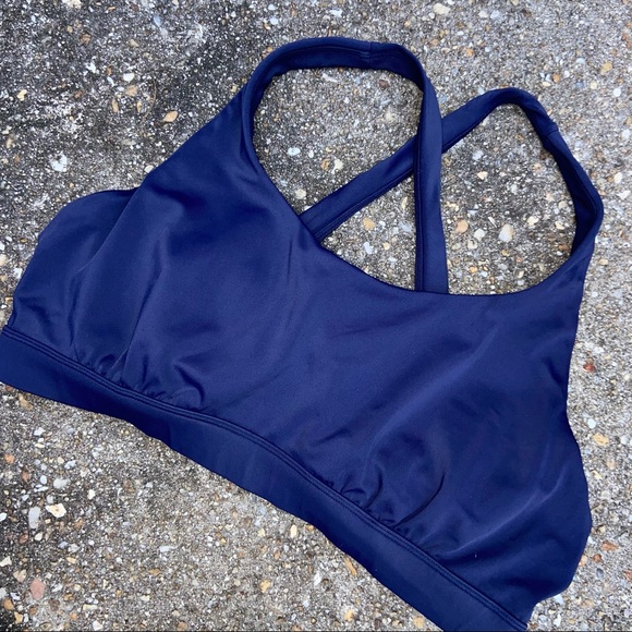 Athleta | Swim | Athleta Navy Blue Swim Top | Poshmark